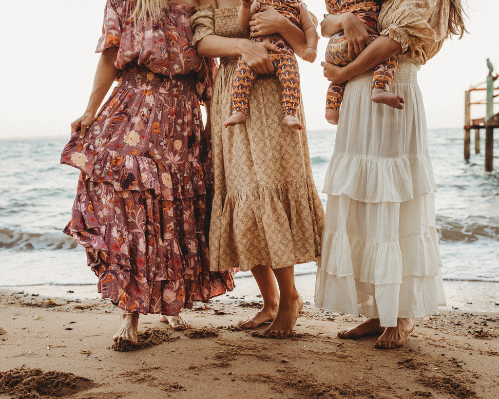 Aura Amethyst Maxi Skirt – Chasing Rivers