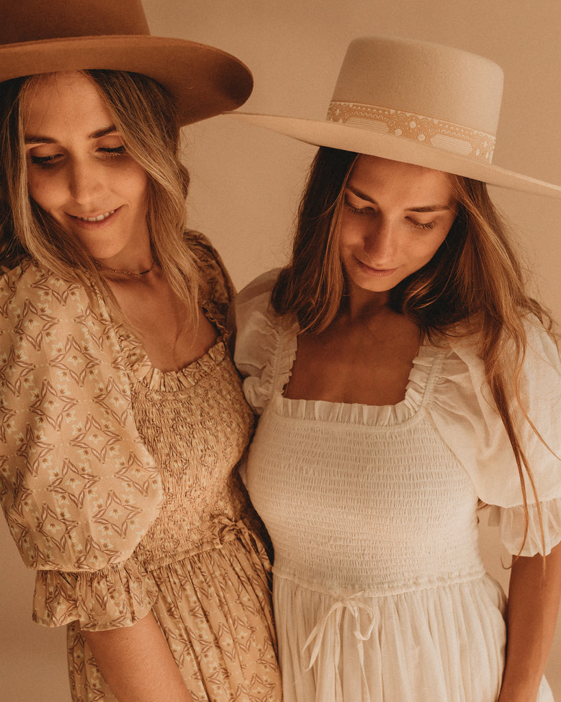 Mystic Mandala Shirred Midi Dress – Chasing Rivers