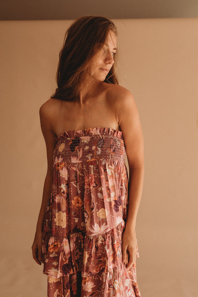 Aura Amethyst Maxi Skirt – Chasing Rivers